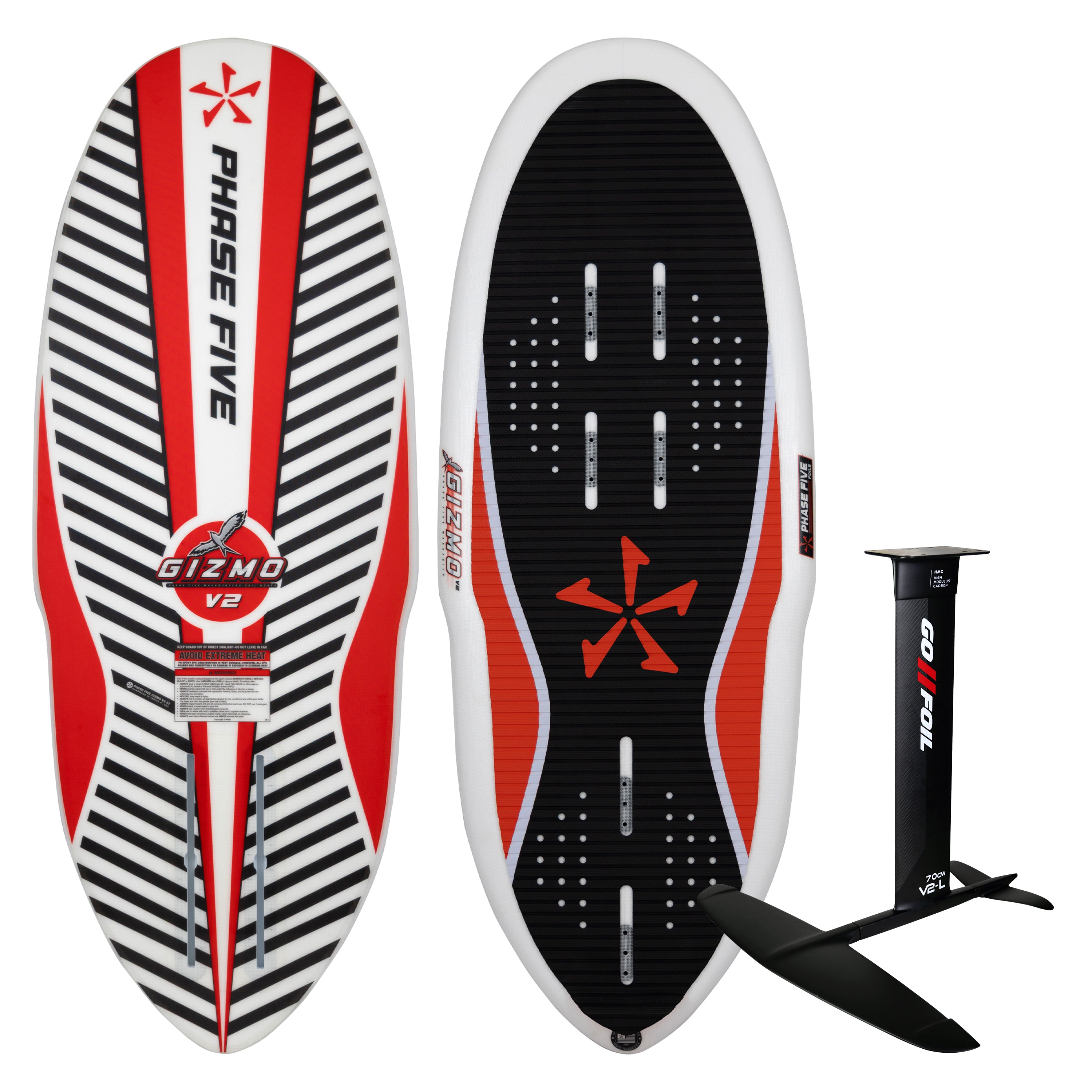 2026 Phase 5 Gizmo V2 / Go Foil RSX Flip Foil Package | WakeMAKERS