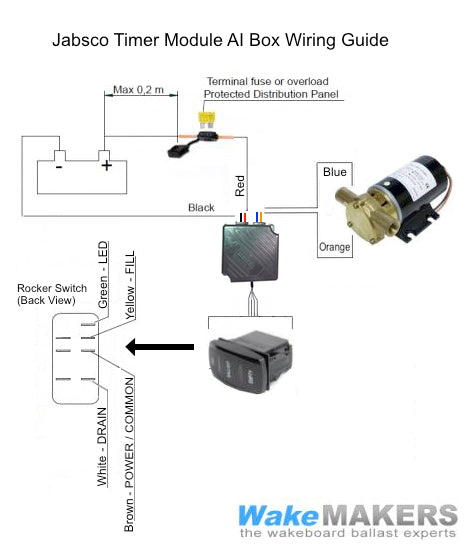 Jabsco AI Pump Timer Module (Mastercraft) | WakeMAKERS