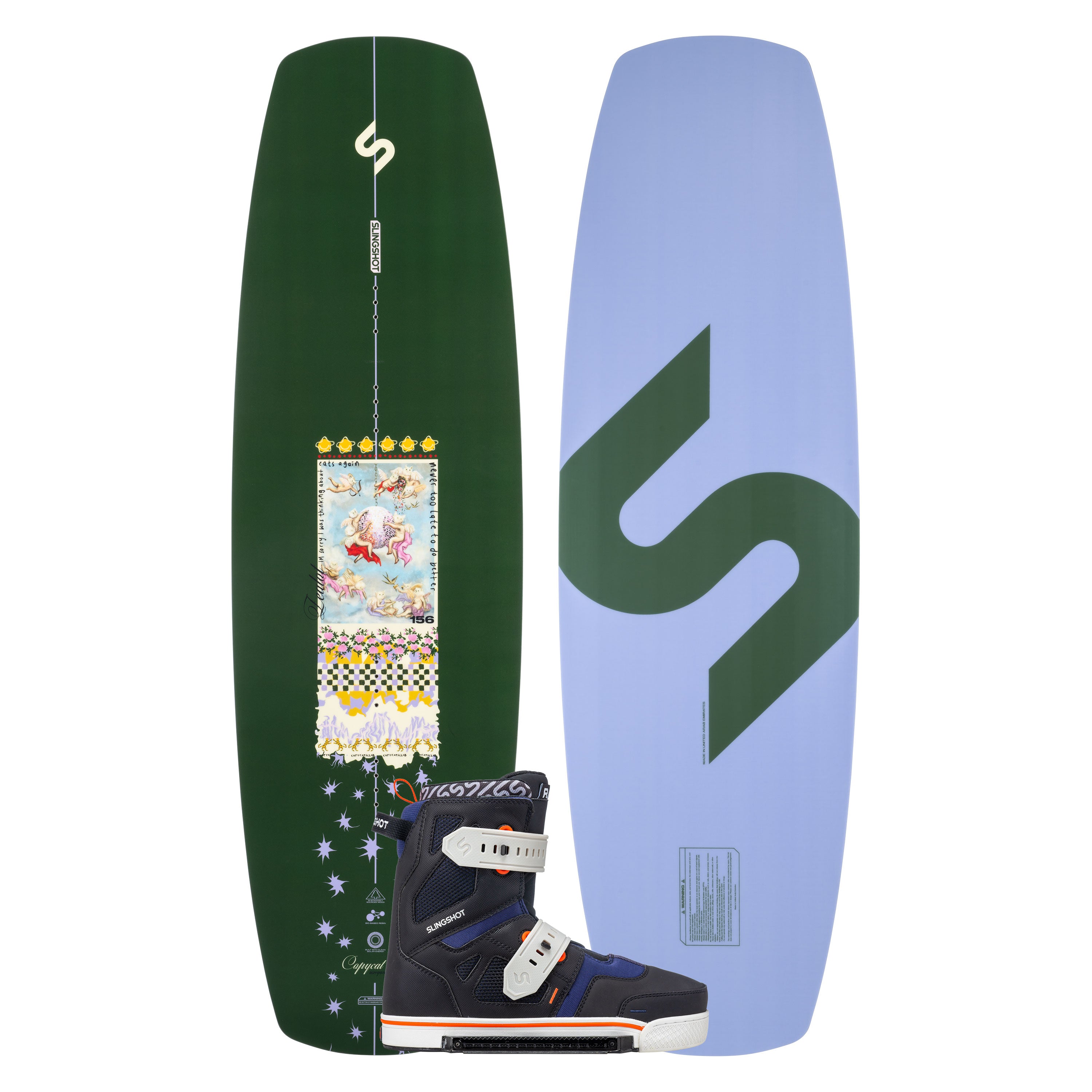 2025 Slingshot Copy Cat Pro / Rad Wakeboard Package | WakeMAKERS