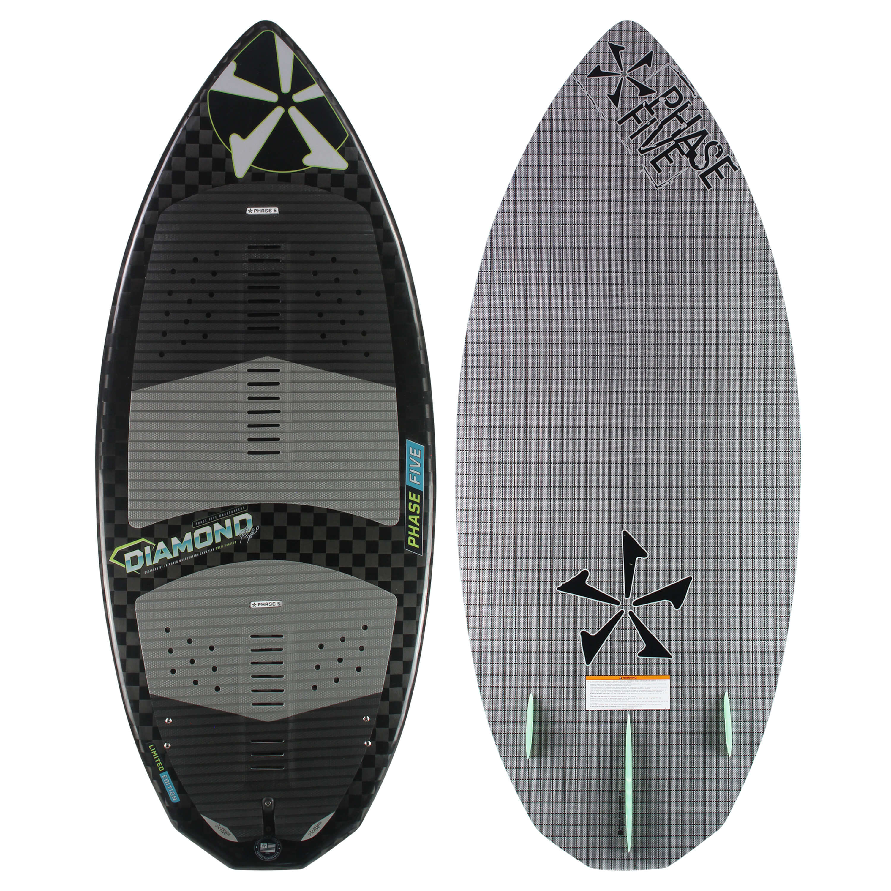 Phase 5 Diamond Turbo LTD Wakesurf Board | WakeMAKERS
