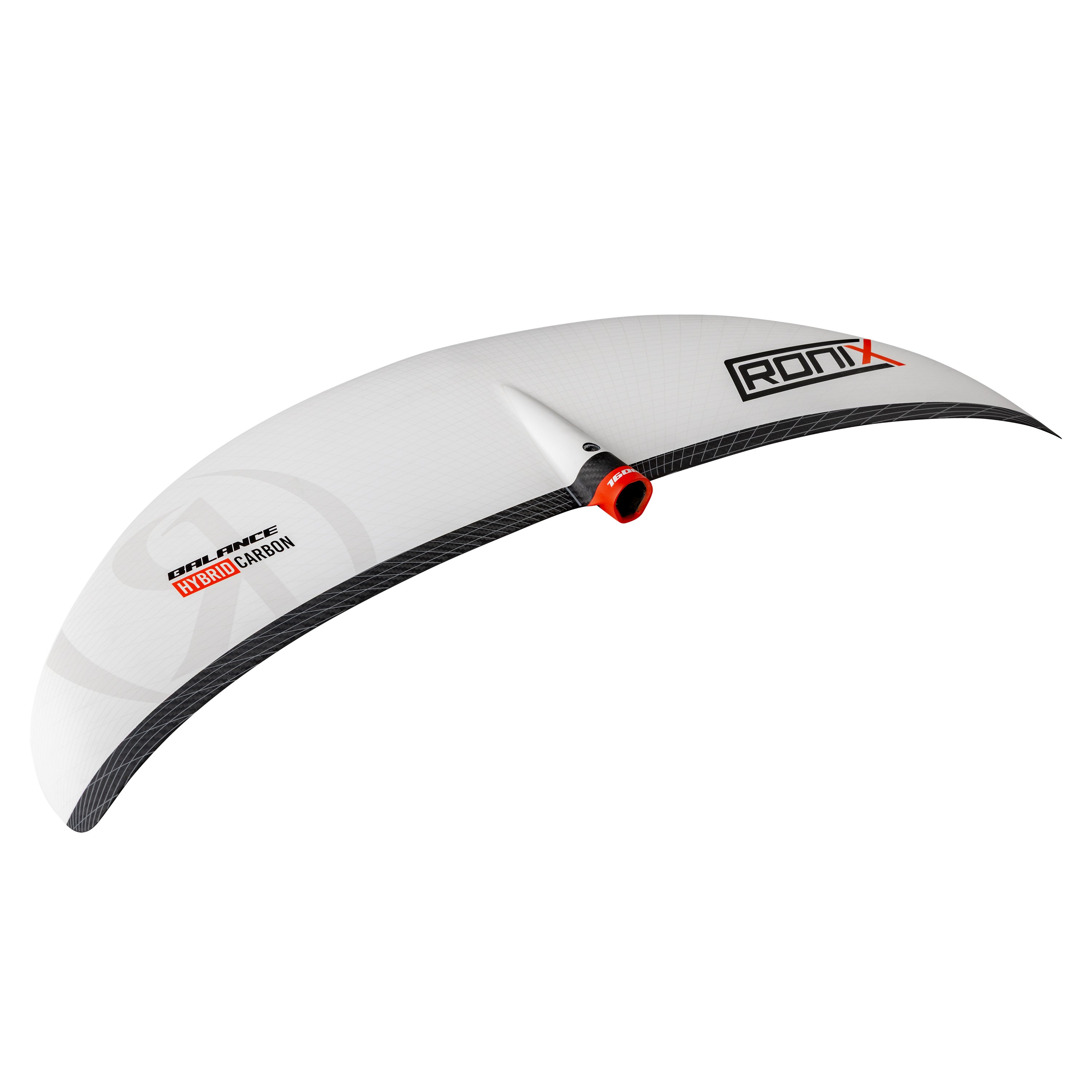 Ronix Balance Front Wing - Hybrid Carbon - White / Red - 1600 cm ...