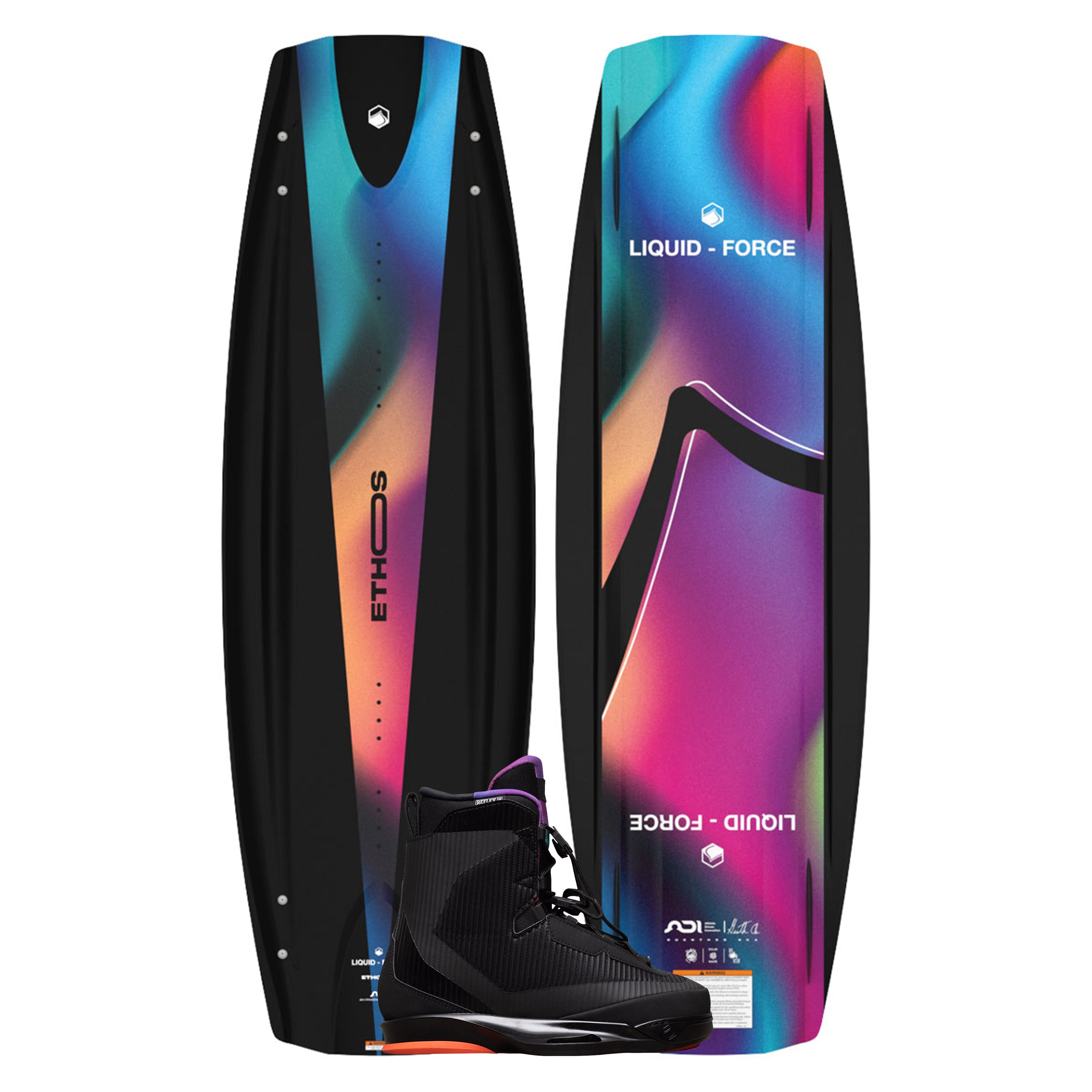 2026 Liquid Force Ethos / Vertex 6X Wakeboard Package | WakeMAKERS